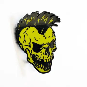 Mohawk Skull Pin – SKELETONS: Museum of Osteology