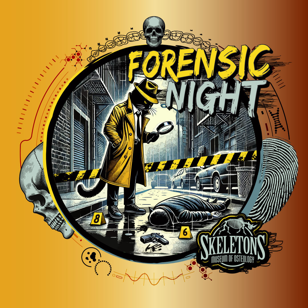 Forensic Night Ticket Sales – SKELETONS: Museum of Osteology